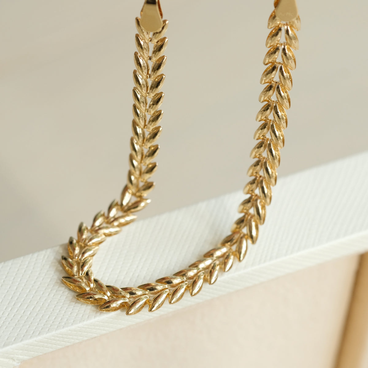 Wheat Chain Necklace | Uno.London | UNO.LONDON