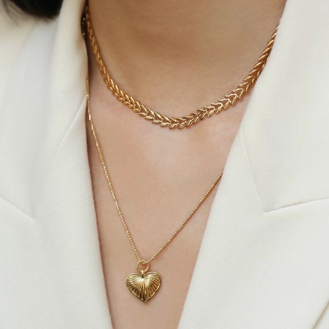 Wheat Chain Necklace | Uno.London | UNO.LONDON